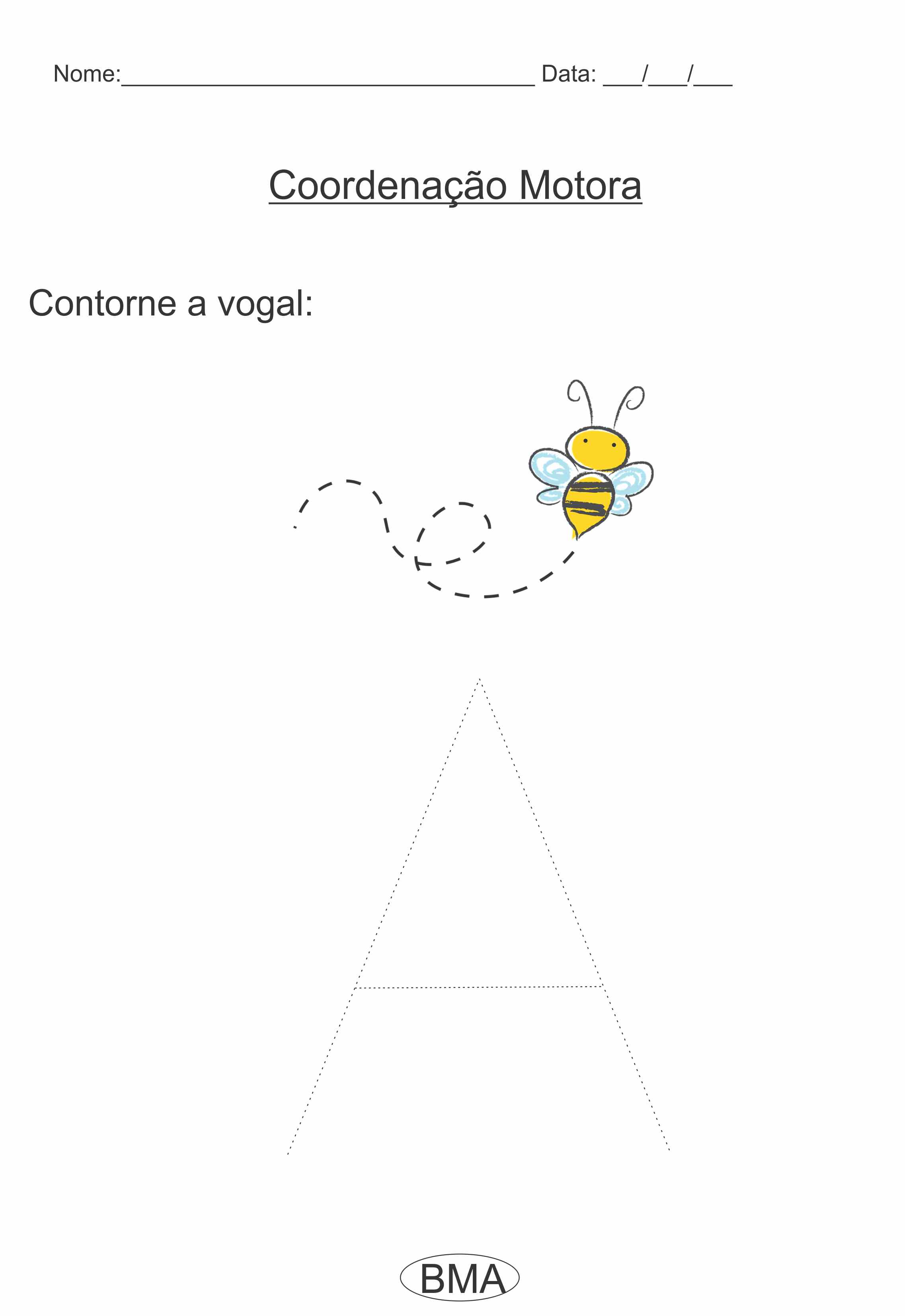 Atividades para Maternal para Imprimir - BMA